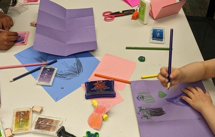 Art Cart at Newport Way Library | Seattle's Child